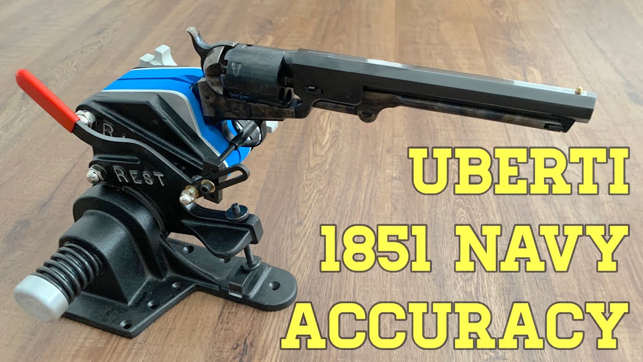 Uberti 1851 Navy: True Accuracy Test - YouTube