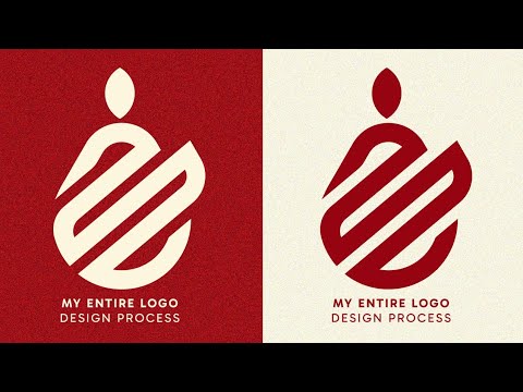 Logo Design Process - Adobe Illustrator Logo Design Tutorial From Start ...