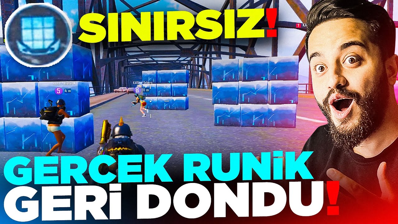 GERÇEK BUZ RUNİK MODU SONUNDA GELDİ! SINIRSIZ DUVAR ATILIYOR! EFSANE ...