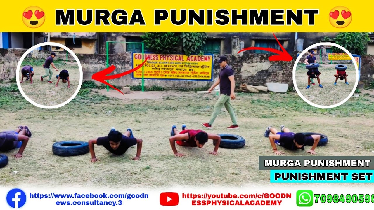 MURGA PUNISHMENT 🔥|| Best Punishment Video || Goodness Physical Academy ...