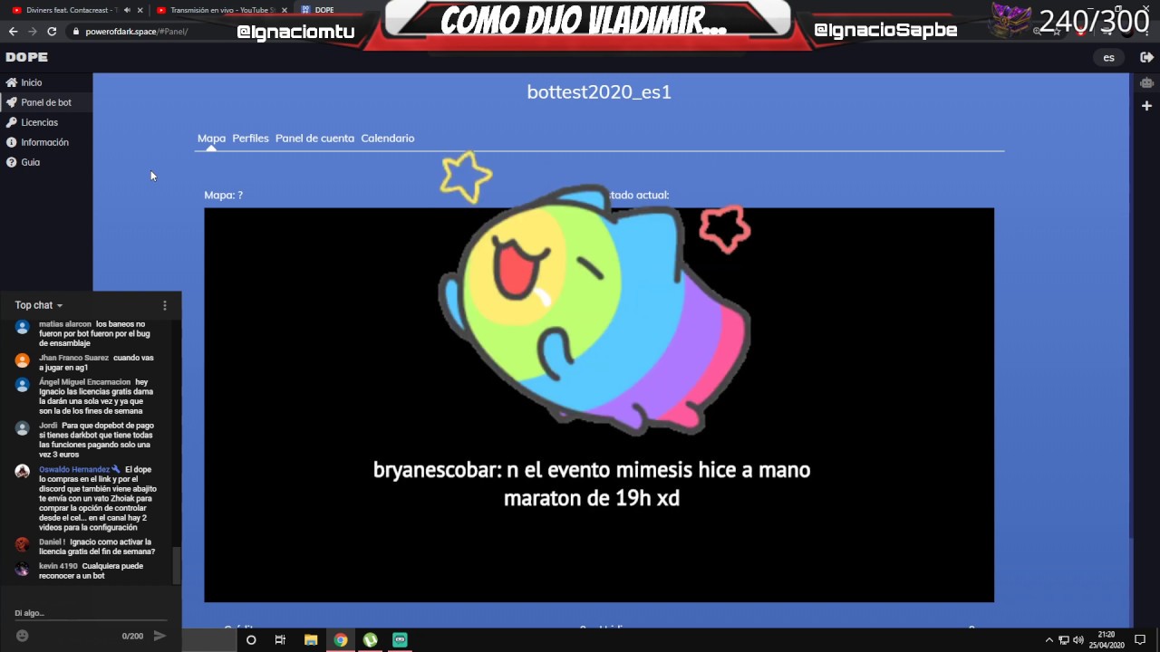Dark Orbit: Como evitar el BAN al usar Bots \\ Config DOPE BOT - YouTube