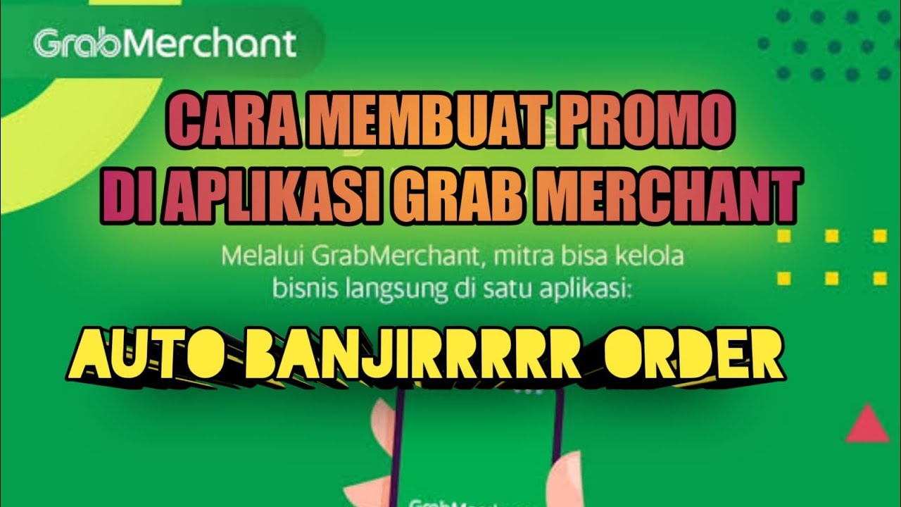 CARA BUAT PROMO DI Aplikasi Grab Merchant- Auto Lariss Maniss#grabfood ...