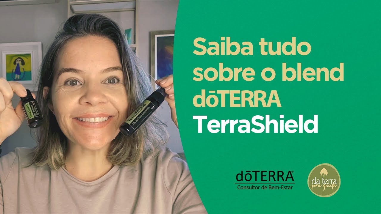 TERRASHIELD dōTERRA, um repelente que hidrata e acalma - YouTube