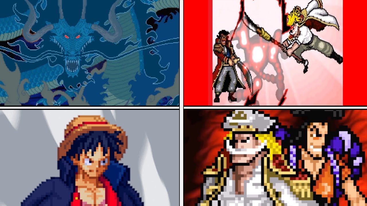 One piece Opening 23-Dreamin'on(ANIMATION SPRITE EDITION) - YouTube