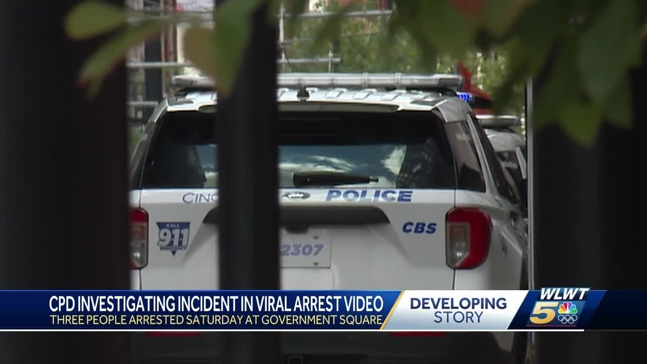 Video showing arrest involving Cincinnati police officers goes viral ...