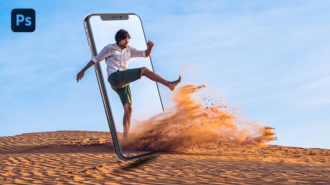 3D POP OUT Effect in Photoshop - Version 2 - YouTube