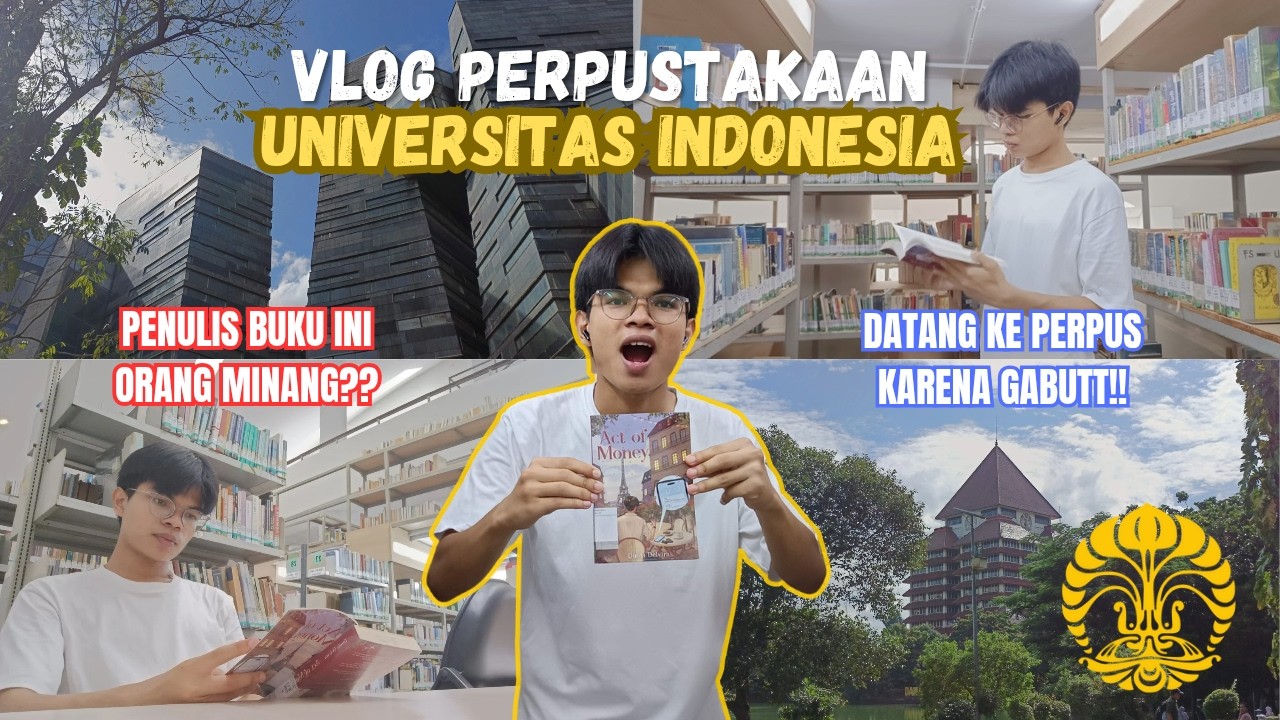 PERPUSTAKAAN UI sebagai tempat Gabut ANAK UI? - YouTube