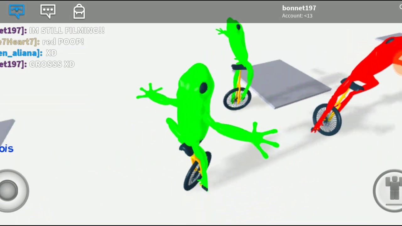 Playing Here comes dat boi on roblox - YouTube