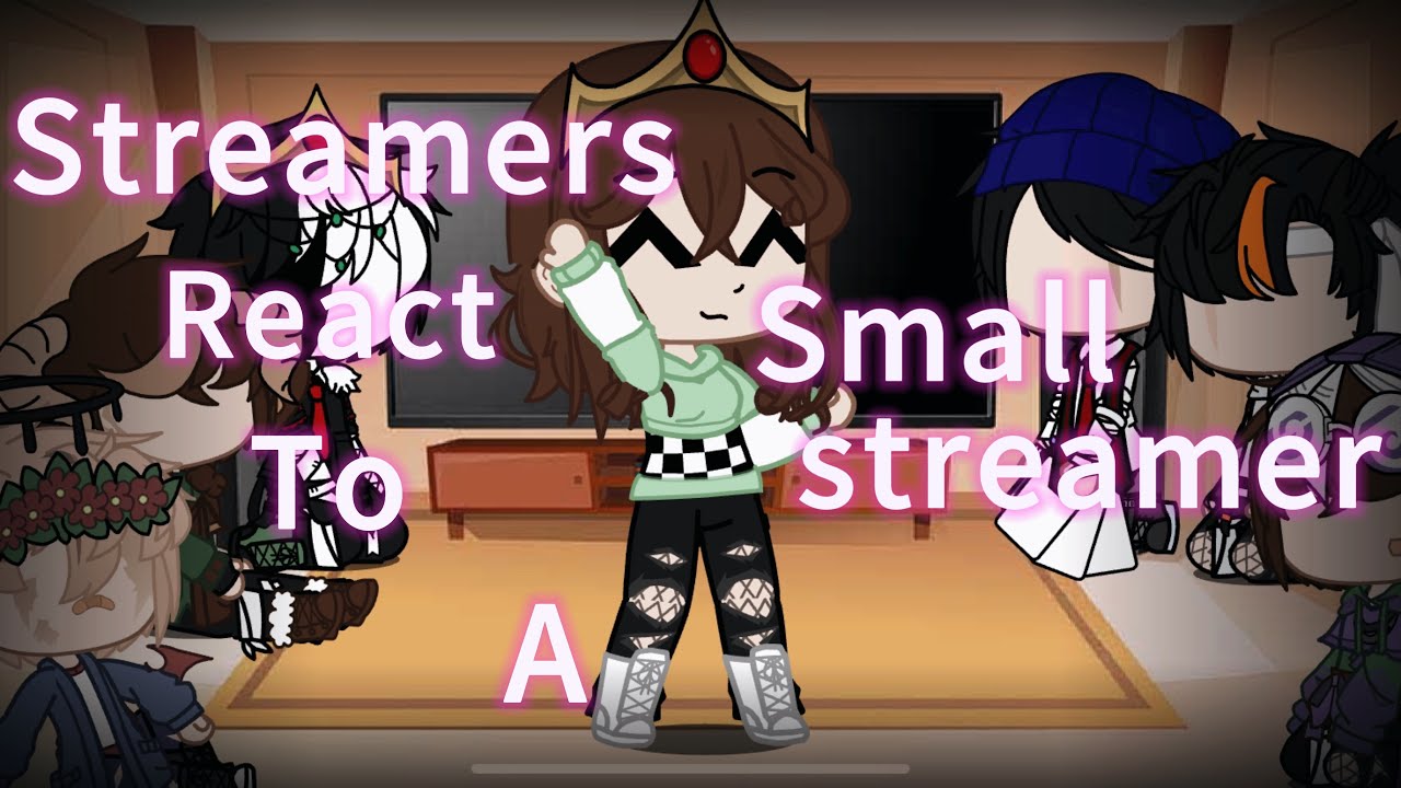 Streamers react to a small streamer (read description) - YouTube