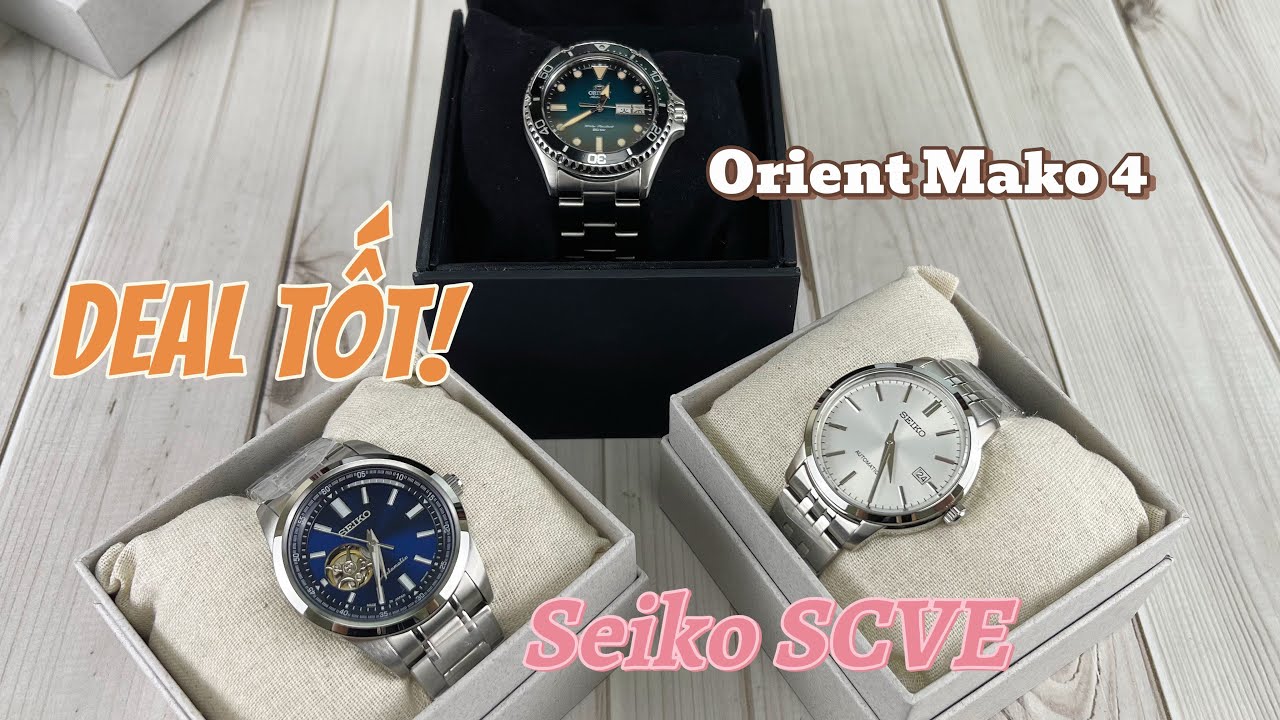 [Giá Thanh Lý] Seiko SCVE059 Model mới nhà Seiko, Orient mako4 thanh lý ...