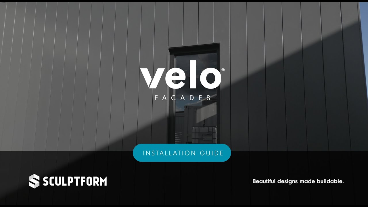 Sculptform Velo Facades Installation - YouTube