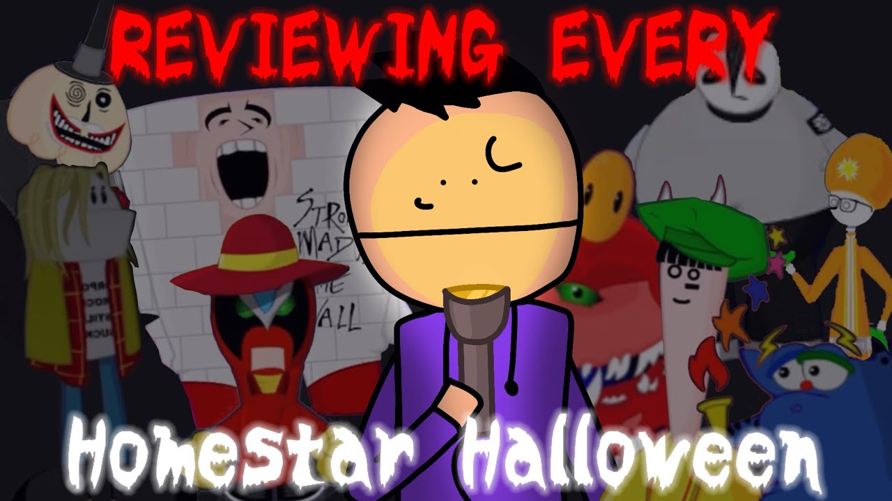 Reviewing every Homestar runner Halloween special - YouTube