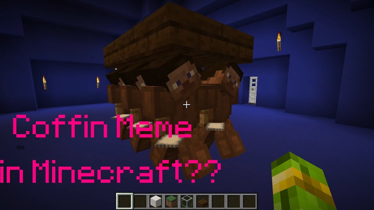 Minecraft Coffin Dance Meme Generator with Spigot 1.15.2 - YouTube