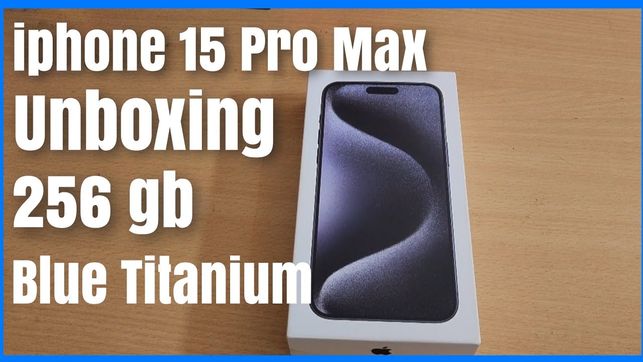 iPHONE 15 PRO MAX UNBOXING🌟 👍♥️ - YouTube