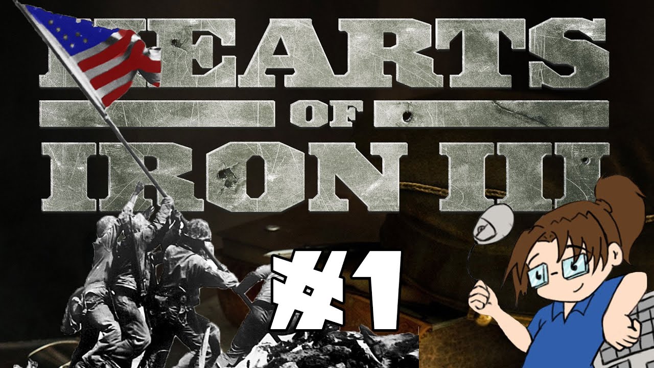 Hearts of Iron 3 - United States of America - Ep 1 ['MURICA!] - YouTube