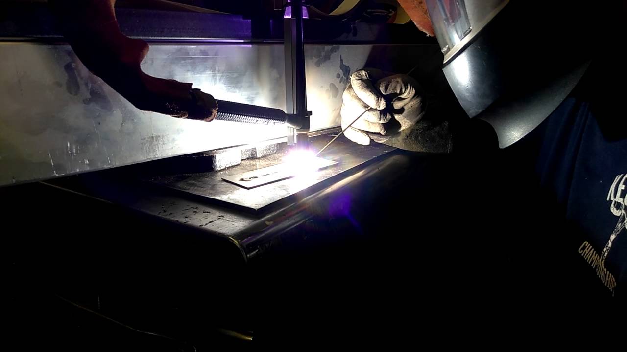 Semi-automatic TIG welding prototype. Part 1 - YouTube