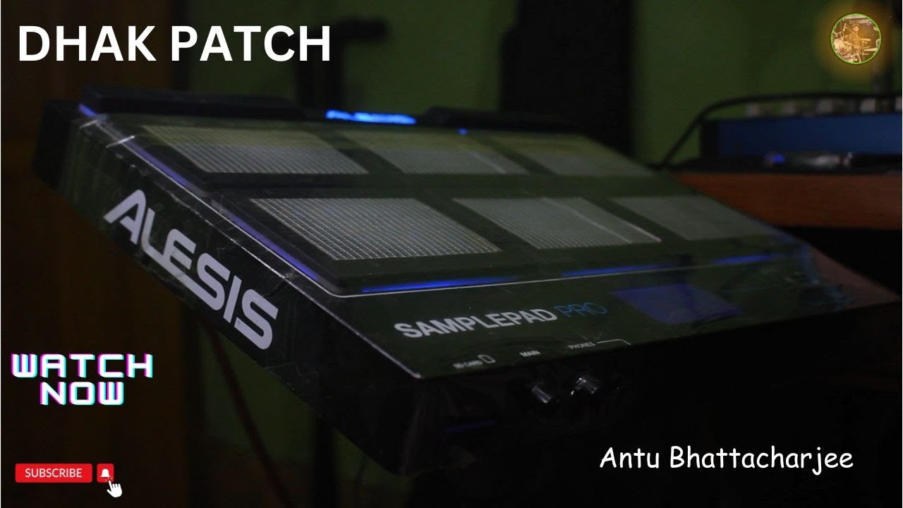 Pujar Dhak Patch Real || Alesis Sample Pad Pro Dhak Patch Create Review ...