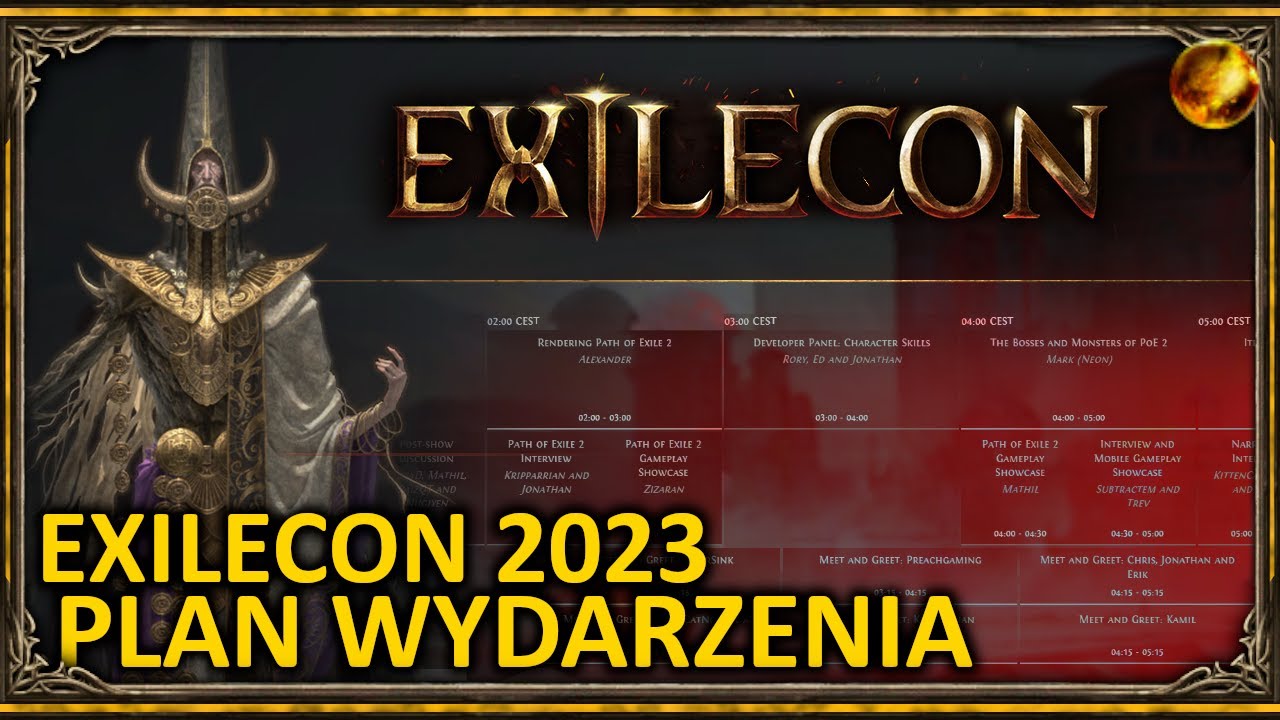 Plan EXILECON 2023 - Najważniejszy Event w Historii PATH OF EXILE - YouTube