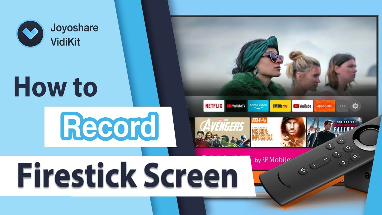How to Record Firestick Screen | Joyoshare VidiKit - YouTube