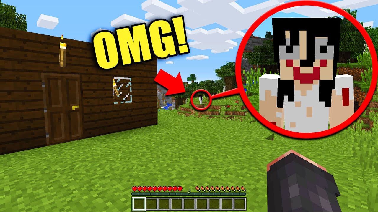 If You See This CREEPY GIRL In Minecraft, RUN AWAY FAST!! - YouTube