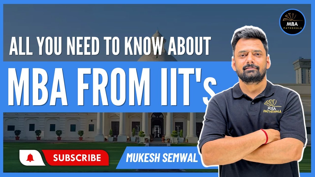 MBA from IIT's| CAT2024| Elgibility, Placemets| Mukesh Sir - YouTube