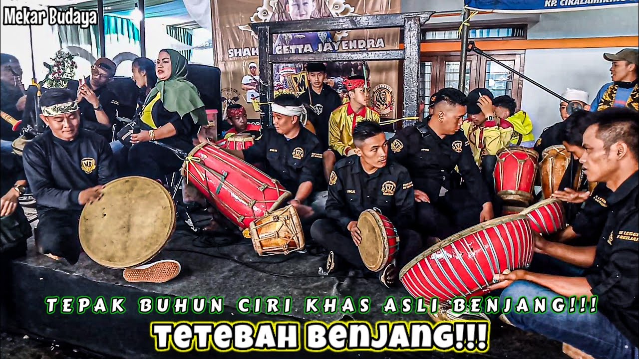 BUBUKA TEPAK BUHUN CIRI KHAS ASLI BENJANG!!! Tetebah Seni Benjang Mekar ...