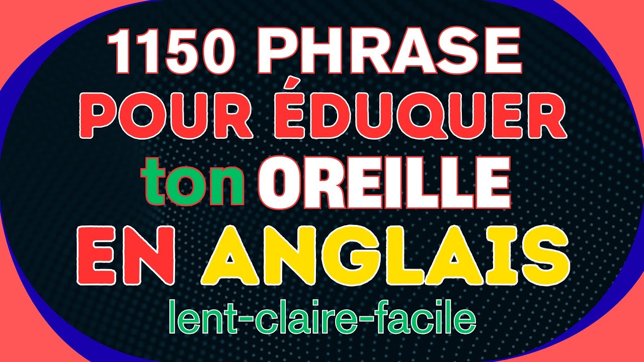 Cours D'ANGLAIS pour débutants | TOUT L'ESSENTIEL DANS UNE SEULE VIDÉO ...