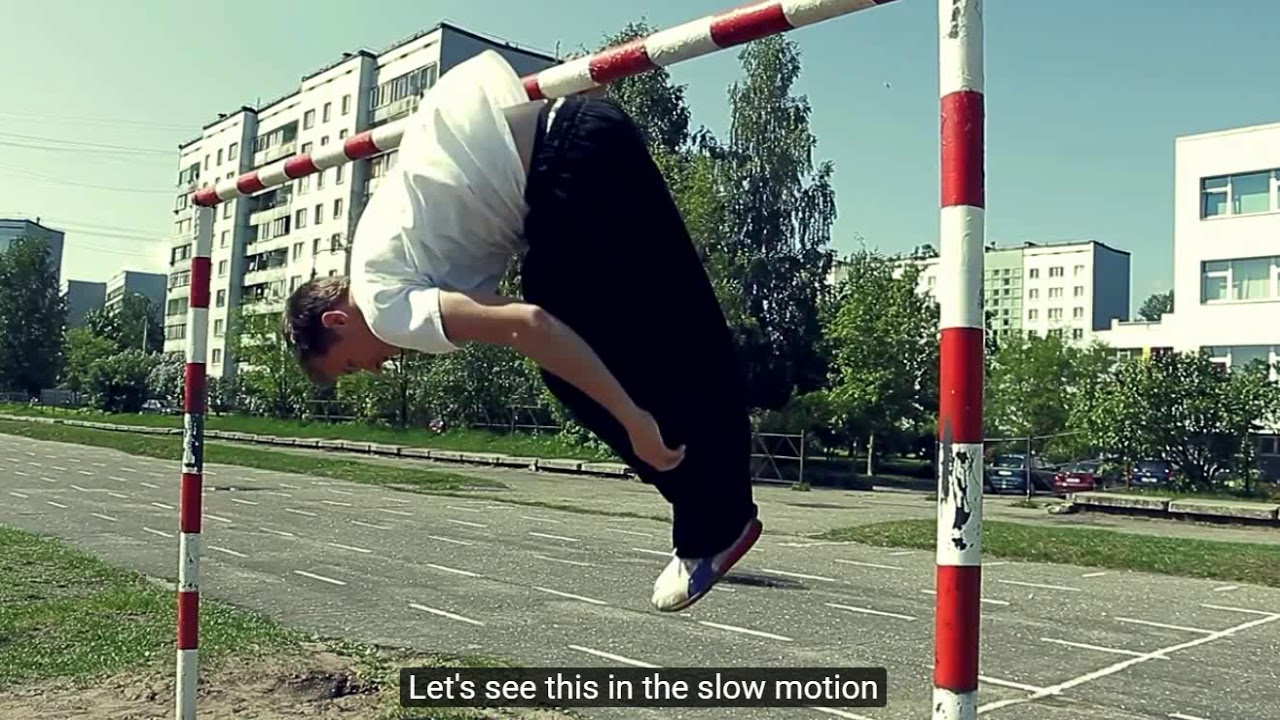 HOW TO DO THE SWING GAINER PARKOUR FREERUN TUTORIAL SUB ENG - YouTube