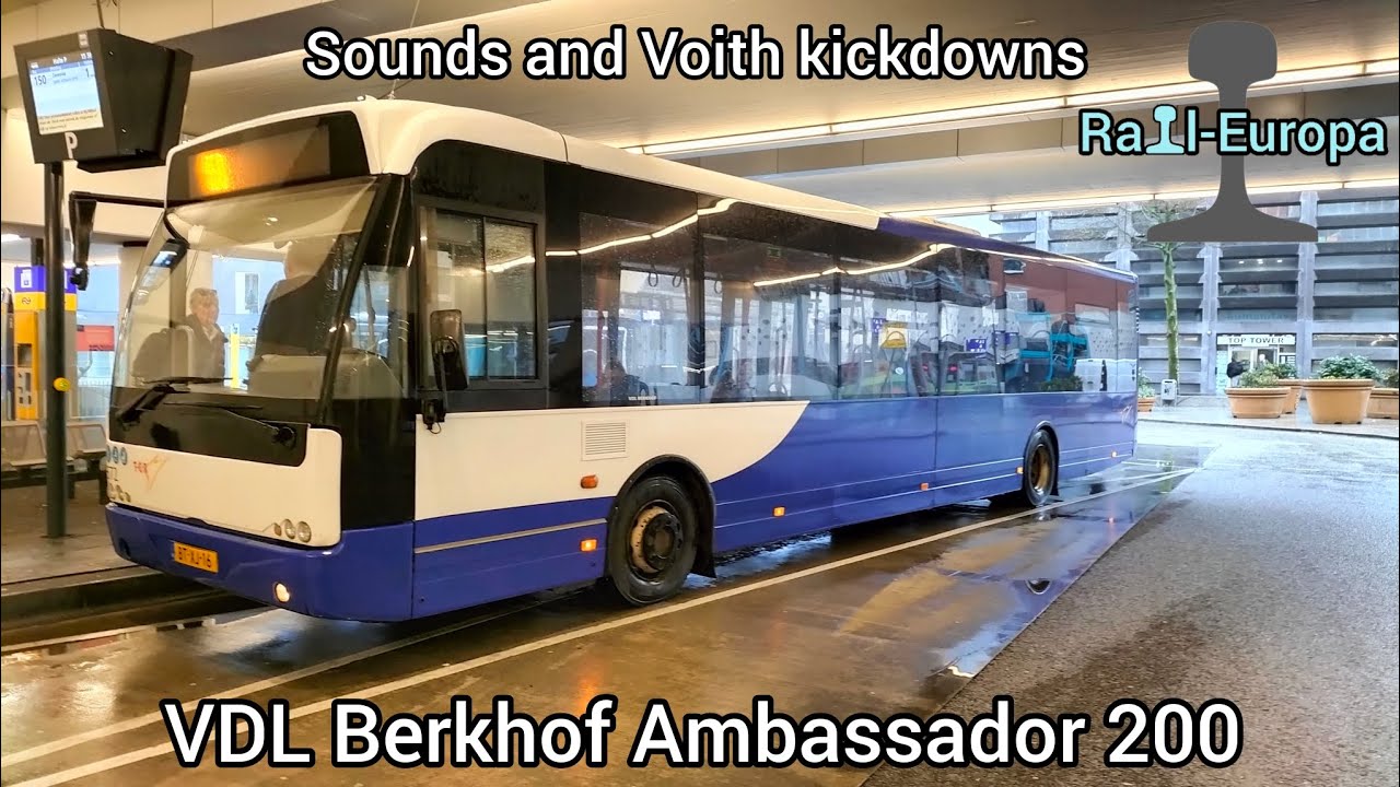 BusRit: VDL Berkhof Ambassador 200 ex Arriva Limbrug (TCR 572) Sound ...