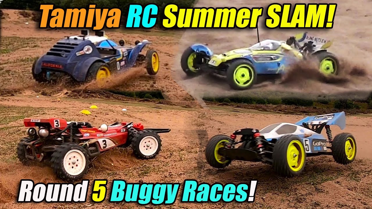 Tamiya RC Buggy Races Summer Slam Round 5 - TT02, TD4, DT02, Hotshot ...