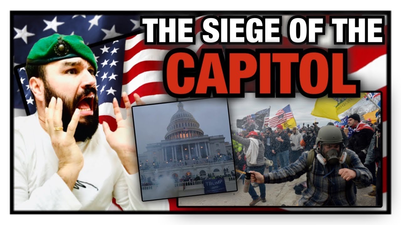 British Marine Reacts To Riot At Capitol! MELTDOWN in the States - YouTube