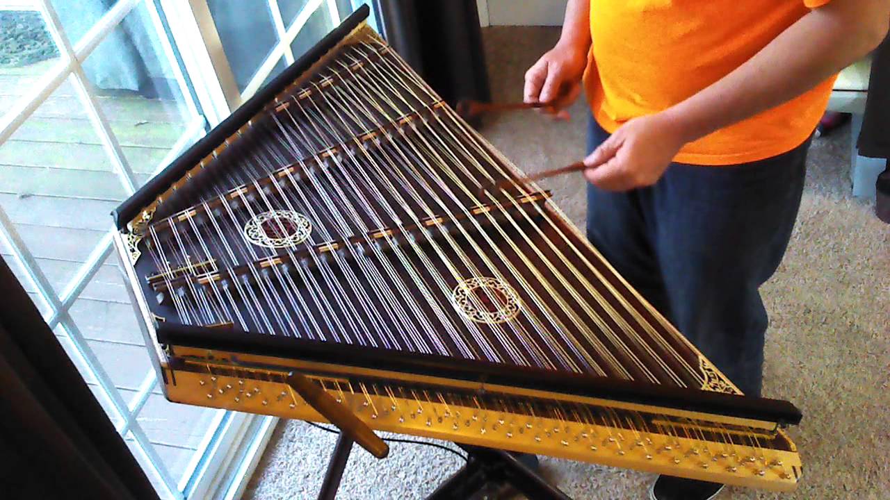 STORM (Ted Yoder) on hammered dulcimer - YouTube