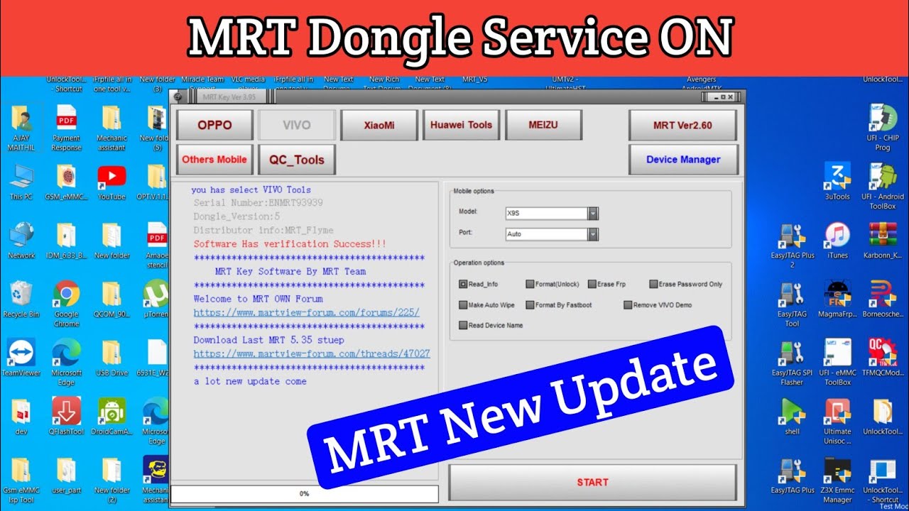 New Update MRT Dongle Service ON - YouTube