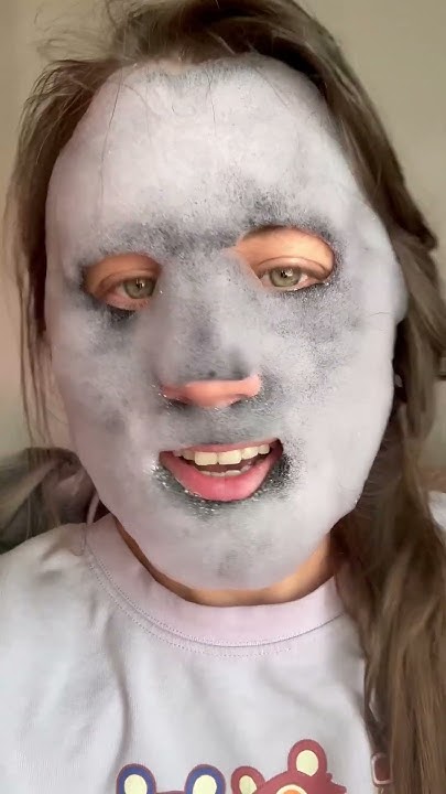 Shock While Taking Care Of Face 🙂 Morningritual Mask Shockcontent Oopsconcept Girls Youtube