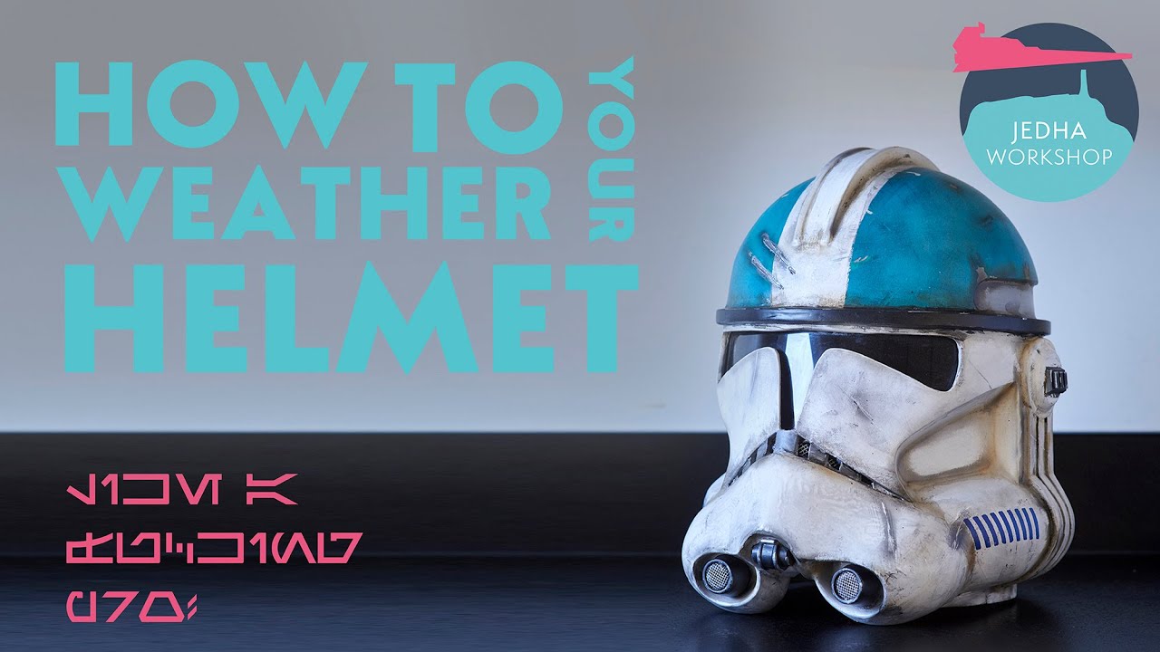 How to weather your helmet - YouTube