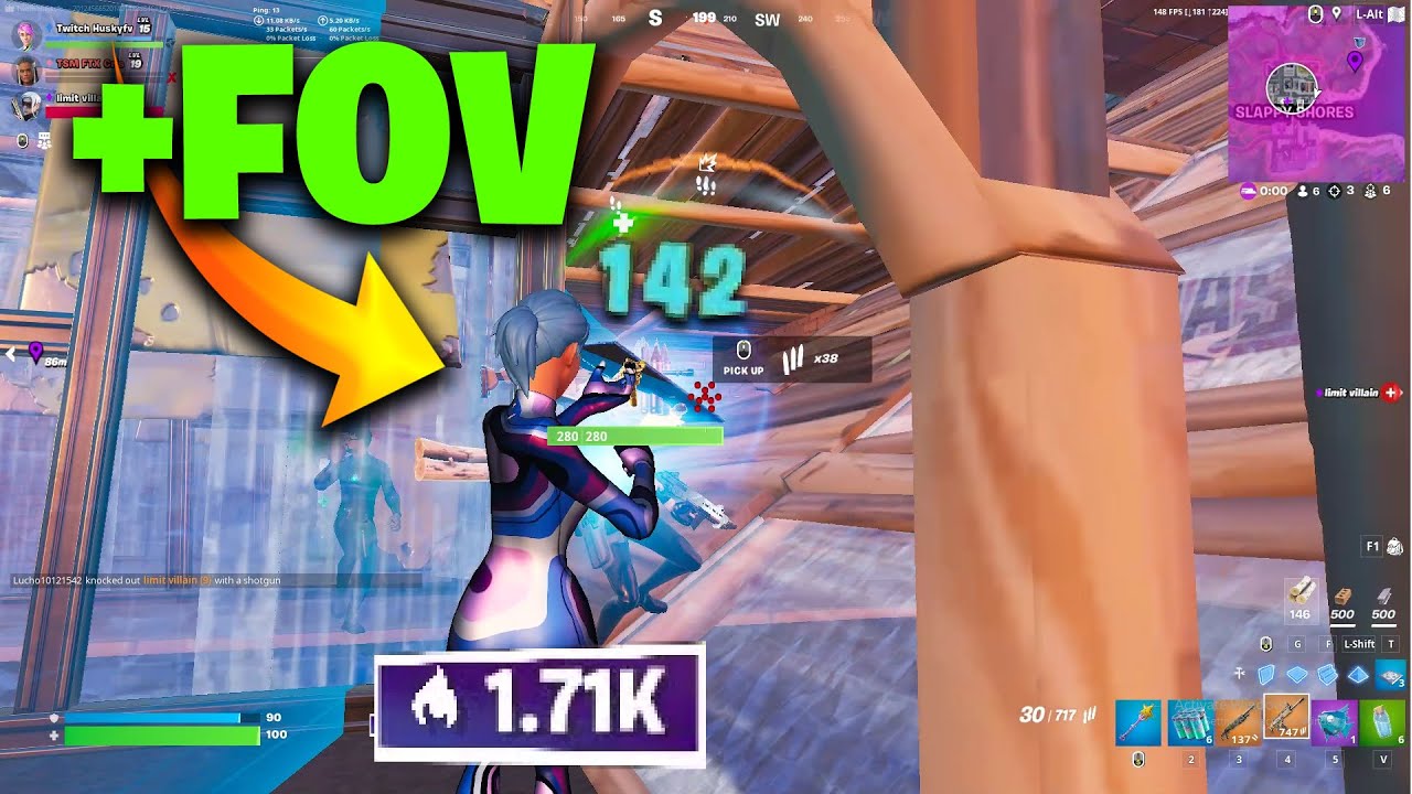 Nejlepší *ROZLIŠENÍ* ve Fortnite Chapter 4 - FOV + FPS boost - YouTube