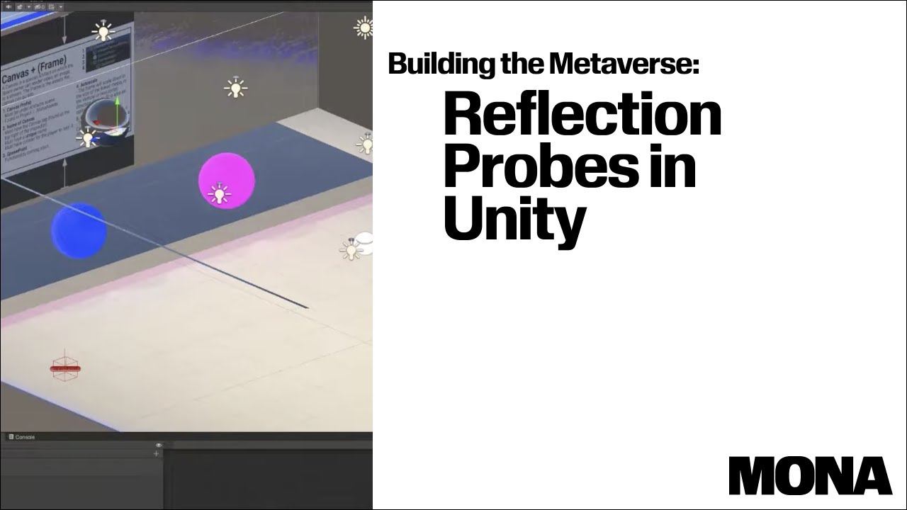 Building The Metaverse Reflection Probes In Unity Youtube