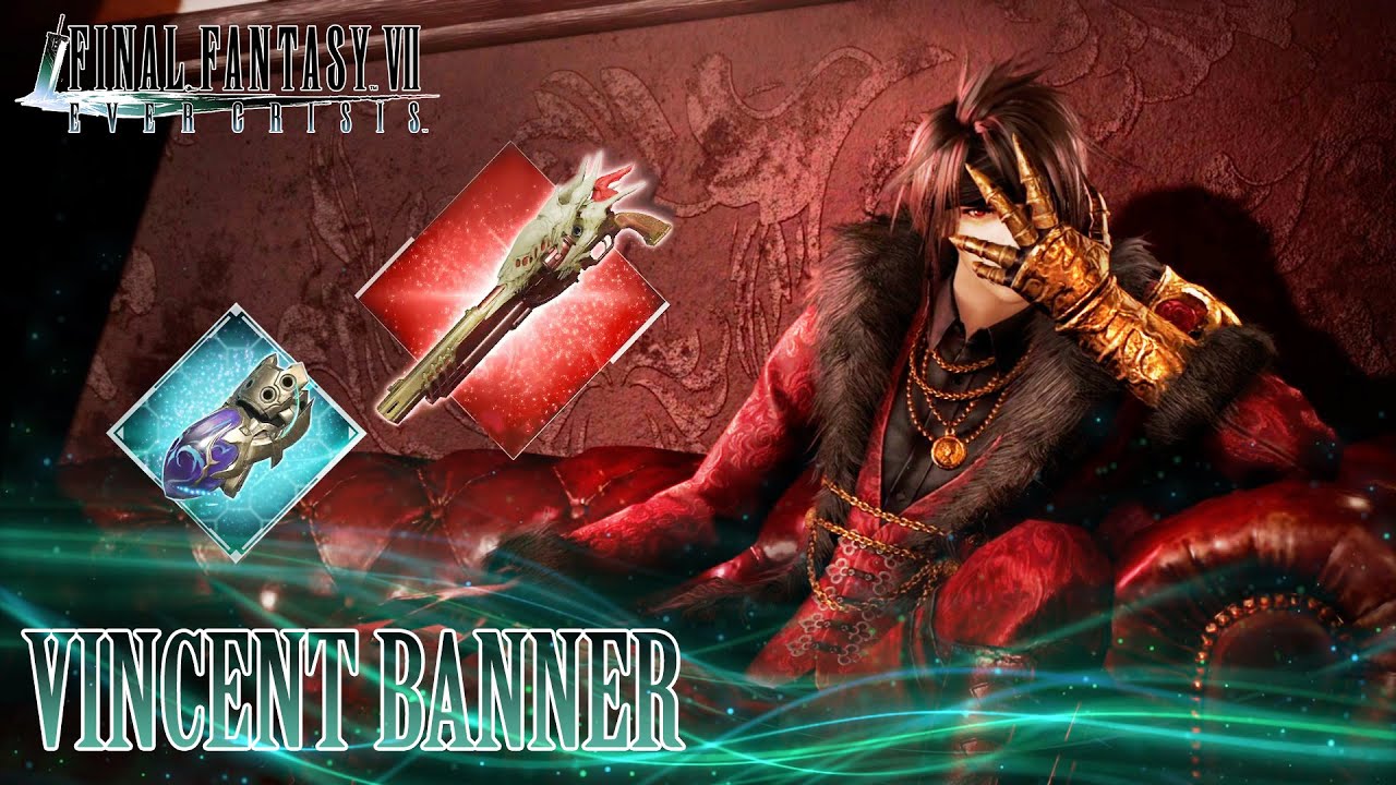 Vincent banner review || Final Fantasy VII Ever Crisis - YouTube