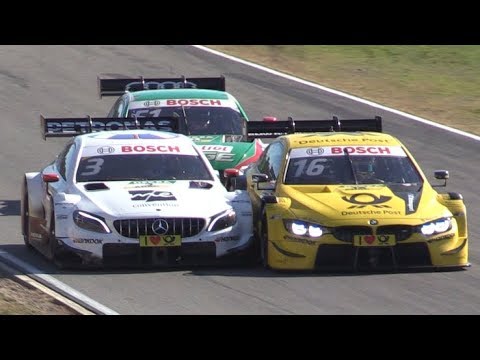 DTM Hockenheim 2018 Season Finale Day 2-Crash,Mistakes,Pit Stops,Flames ...