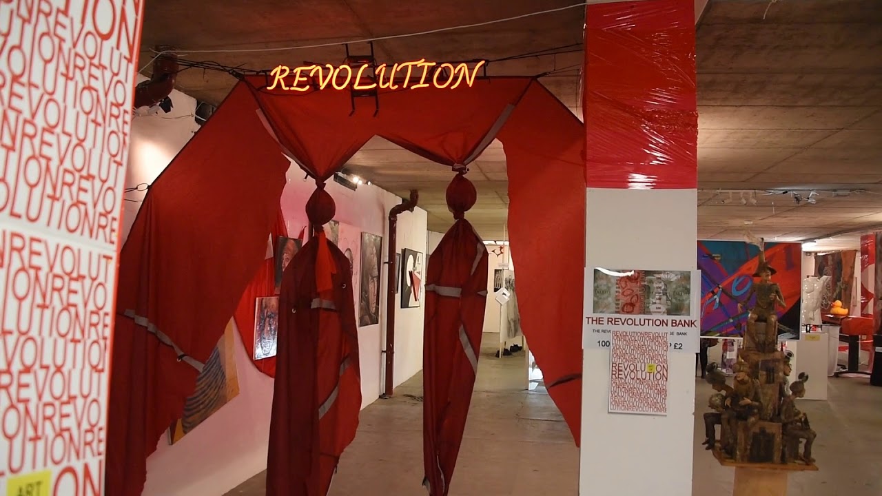 The Art of Revolution exhibition in Norwich - YouTube
