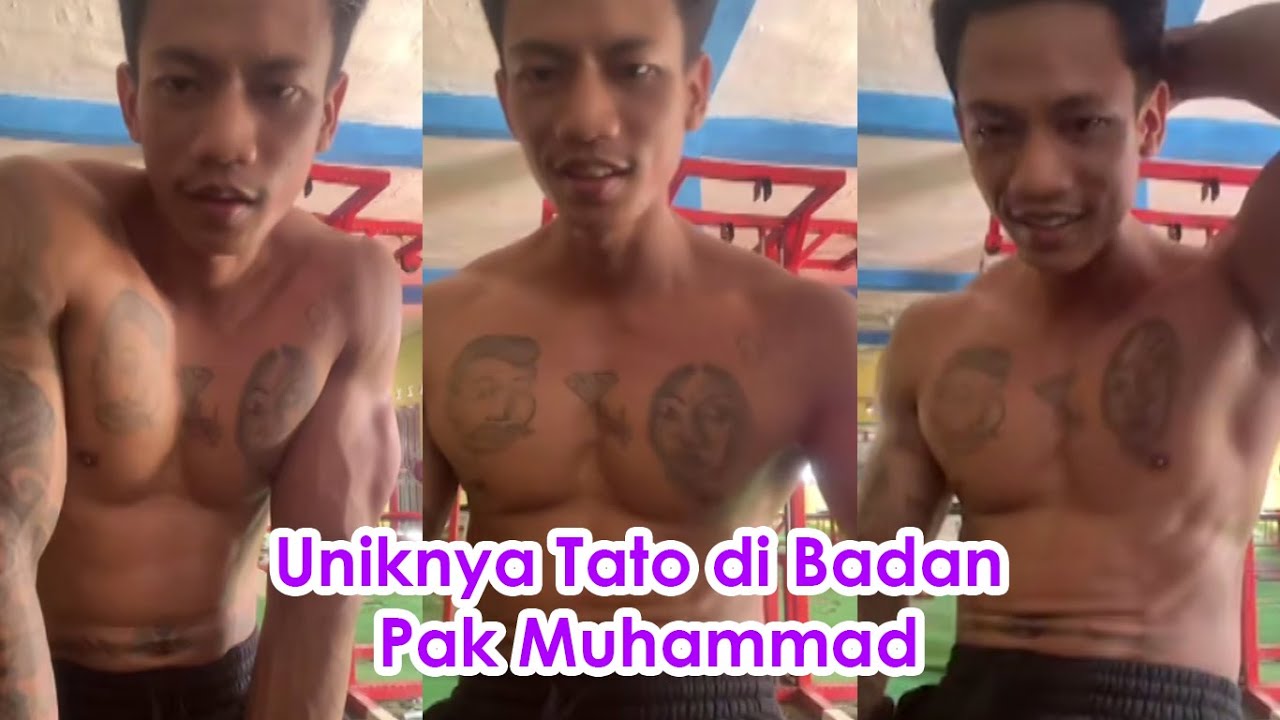Uniknya Tato di Badan Pak Muhammad - YouTube