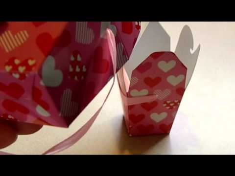 Homemade peat pots and a cheap but cute Valentine's Day idea - YouTube