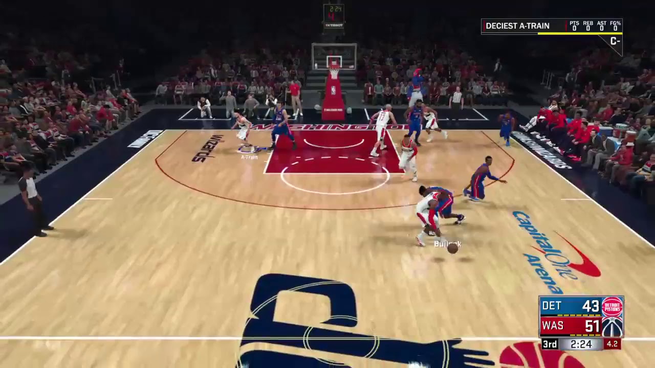 Nba 2k18 making a new player - YouTube