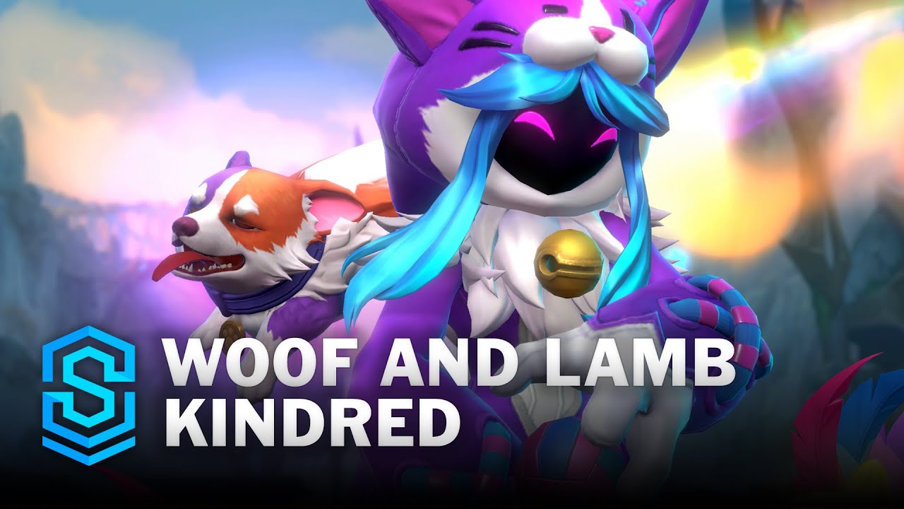 Woof and Lamb Kindred Wild Rift Skin Spotlight - YouTube