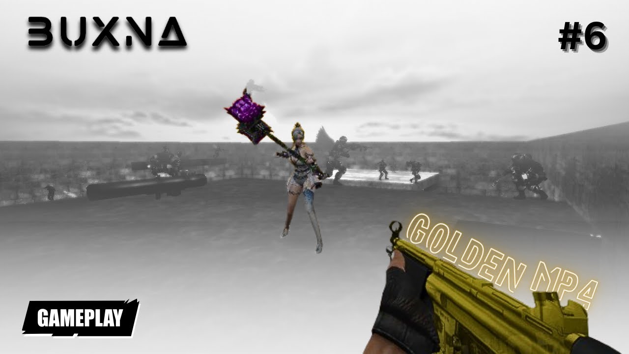 CS1.6 l Buxna [zombie] PalanKus l Golden-MP5 & Shadow l Gameplay #6 ...