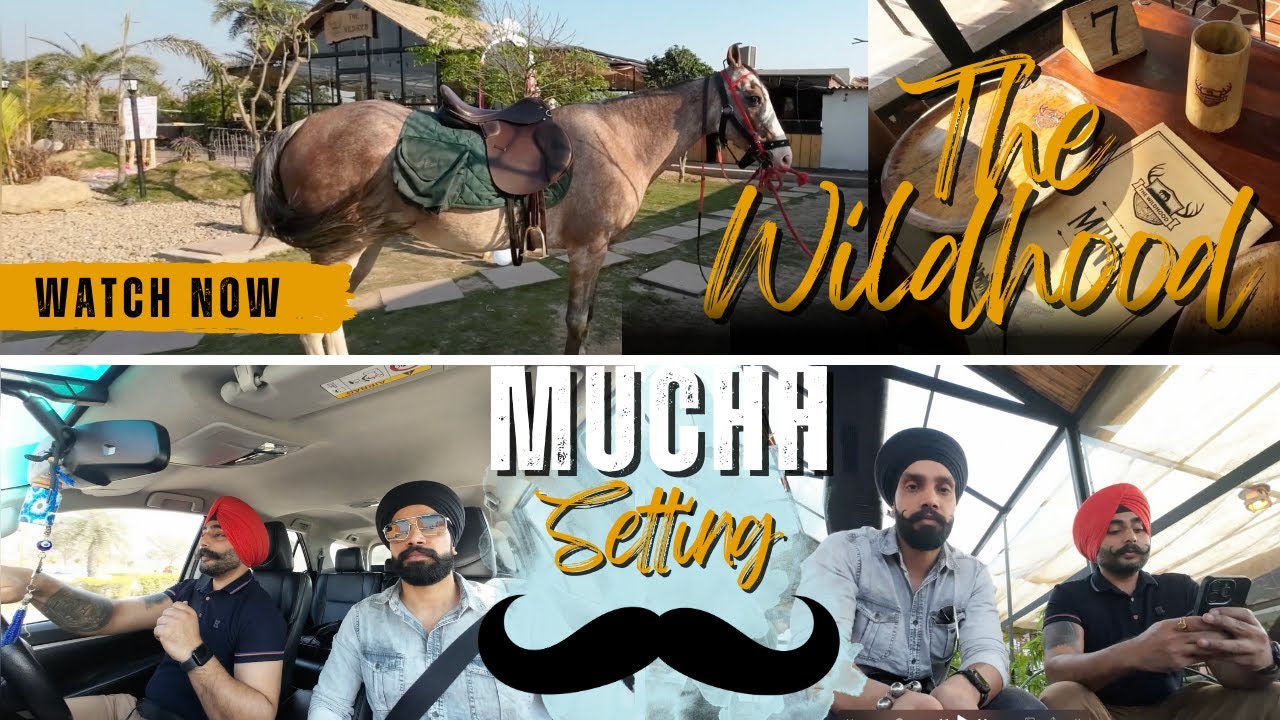 Muchh Setting | Mustaches Setting | The Wildhood Cafe | Toyota Fortuner ...
