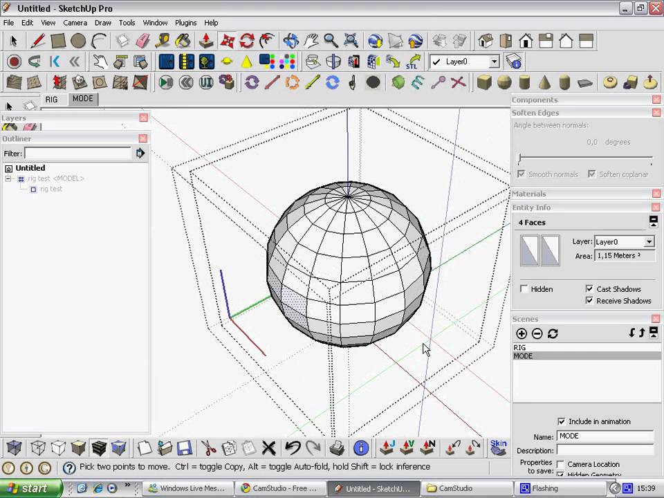 how to rig with sketchup - YouTube