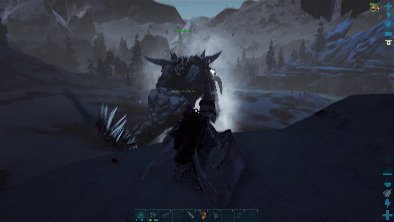ARK Extinction ICE TITAN TAMING! Official Servers PL - YouTube