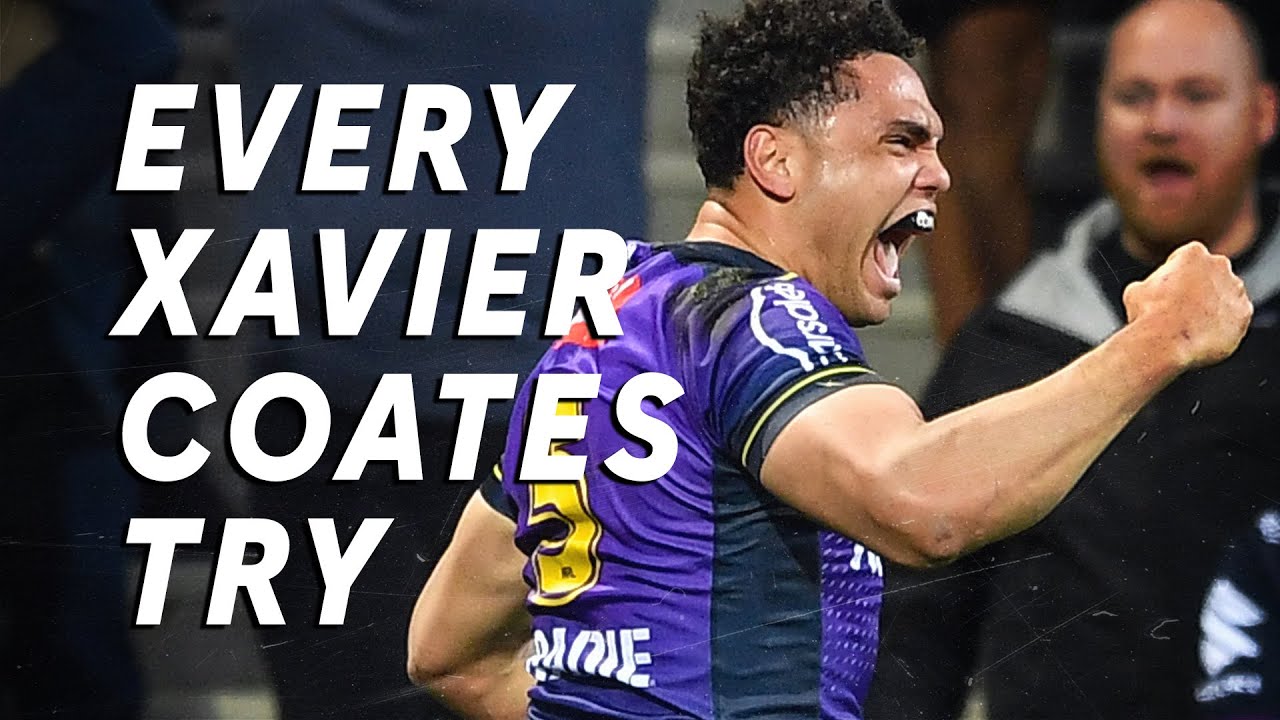 Every Xavier Coates try from season 2022 | NRL Highlights | Melbourne ...