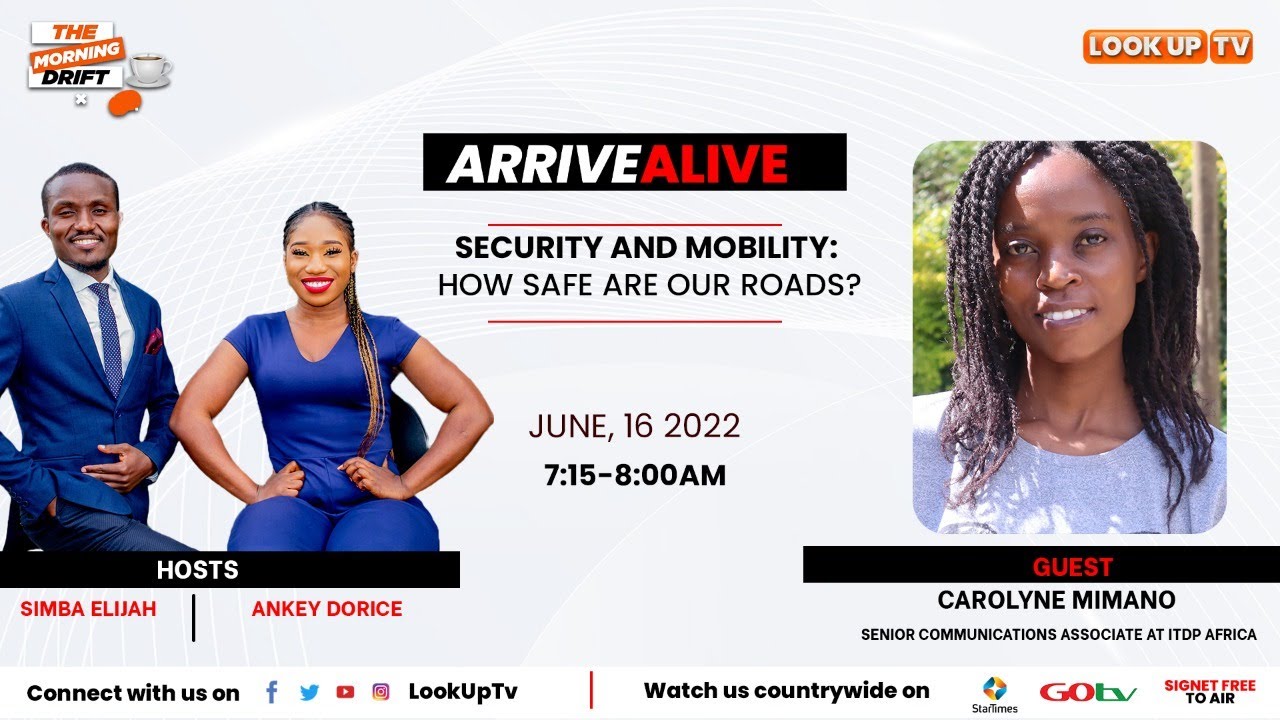 16TH JUNE 2022: ARRIVE ALIVE WITH ANKEY DORICE OMBAT - YouTube